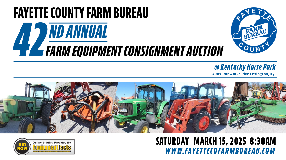 Auction – Fayette County Farm Bureau Federation